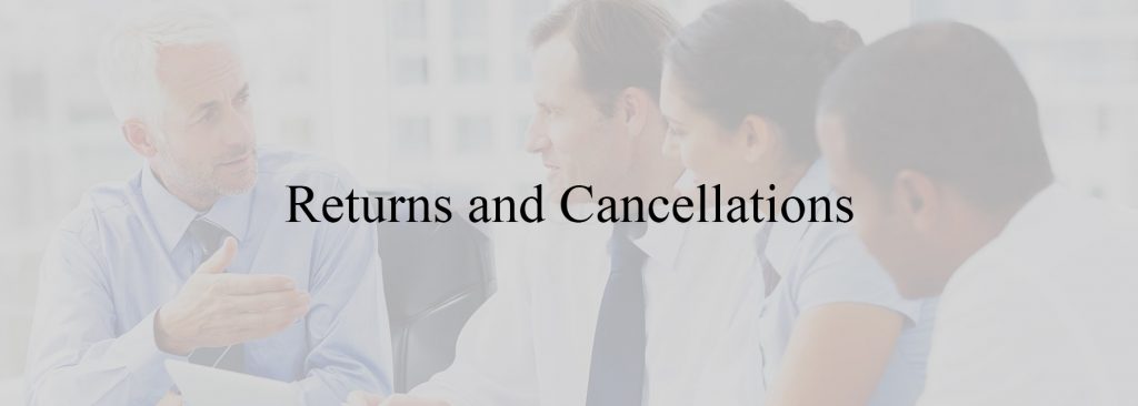 Returns and Cancellations Policy – HB Training and Publications ...